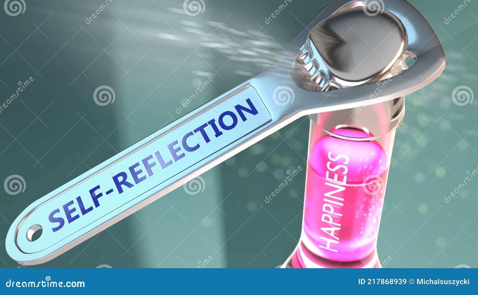 Self Reflection And Success - Shown As Word Self Reflection On A Fuel ...