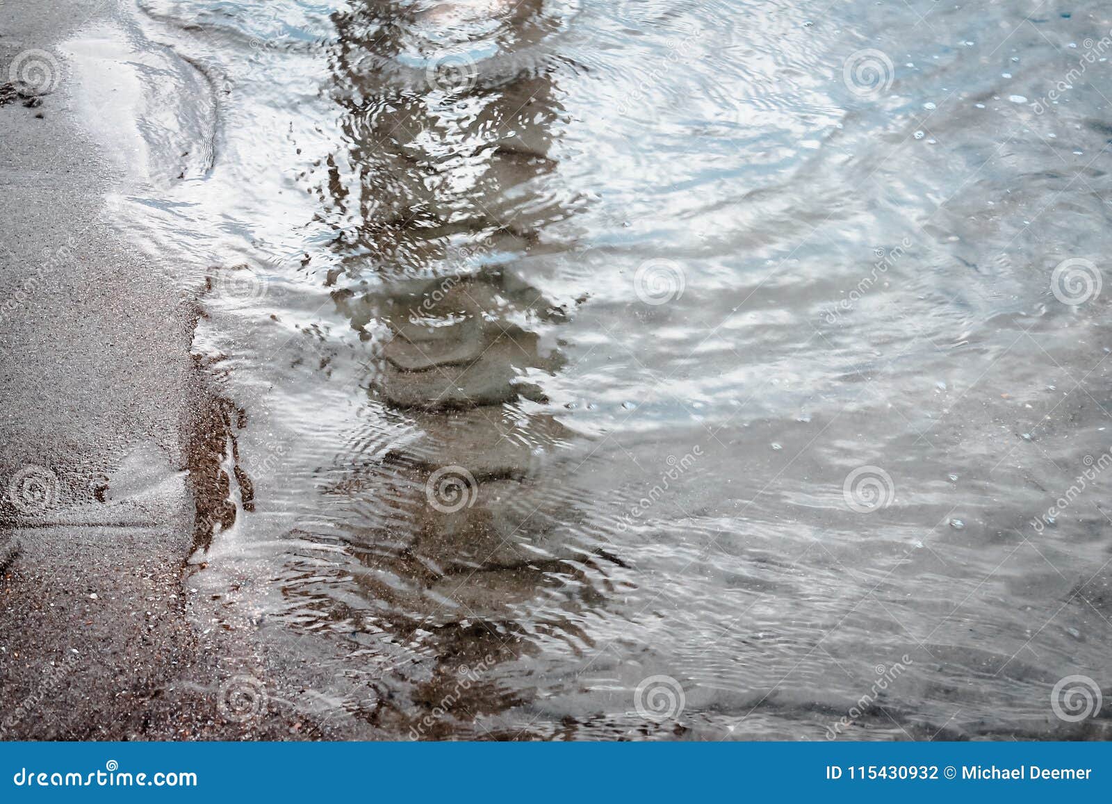 Self Reflections in Tide Pools Stock Photo - Image of self, adventure ...