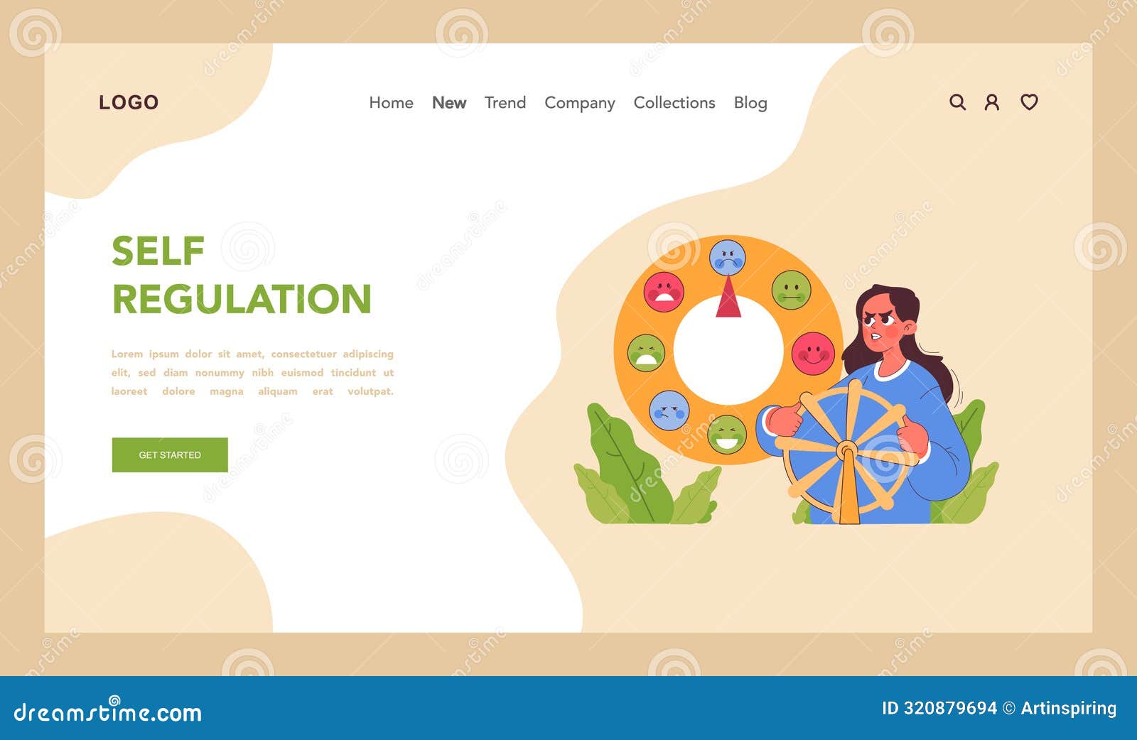 Self Regulation Skills Improvement Vector Infographic Template ...