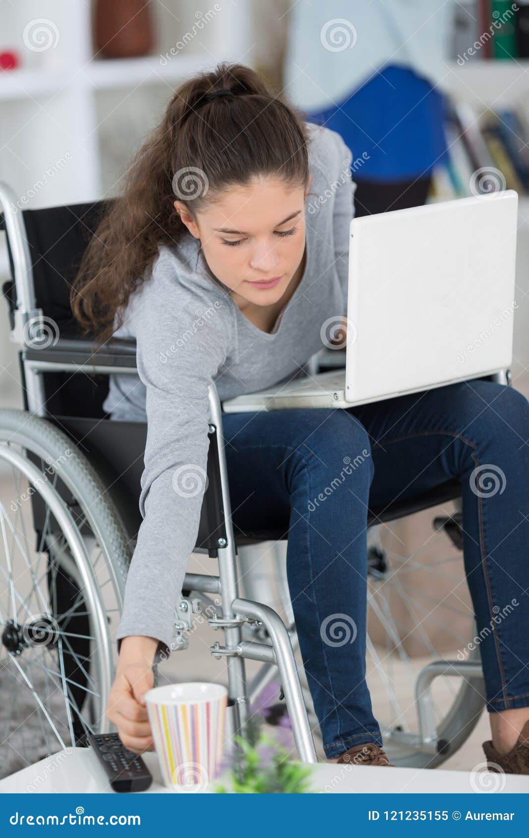 A self-reliant young woman stock image. Image of wheel - 121235155