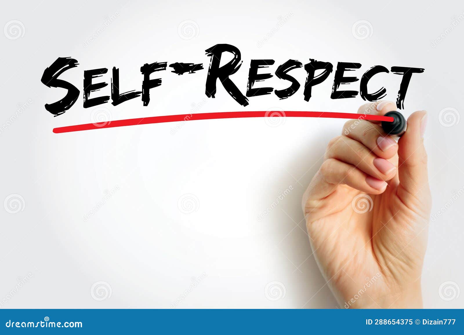 Self-respect - Pride and Confidence in Oneself, a Feeling that One is ...