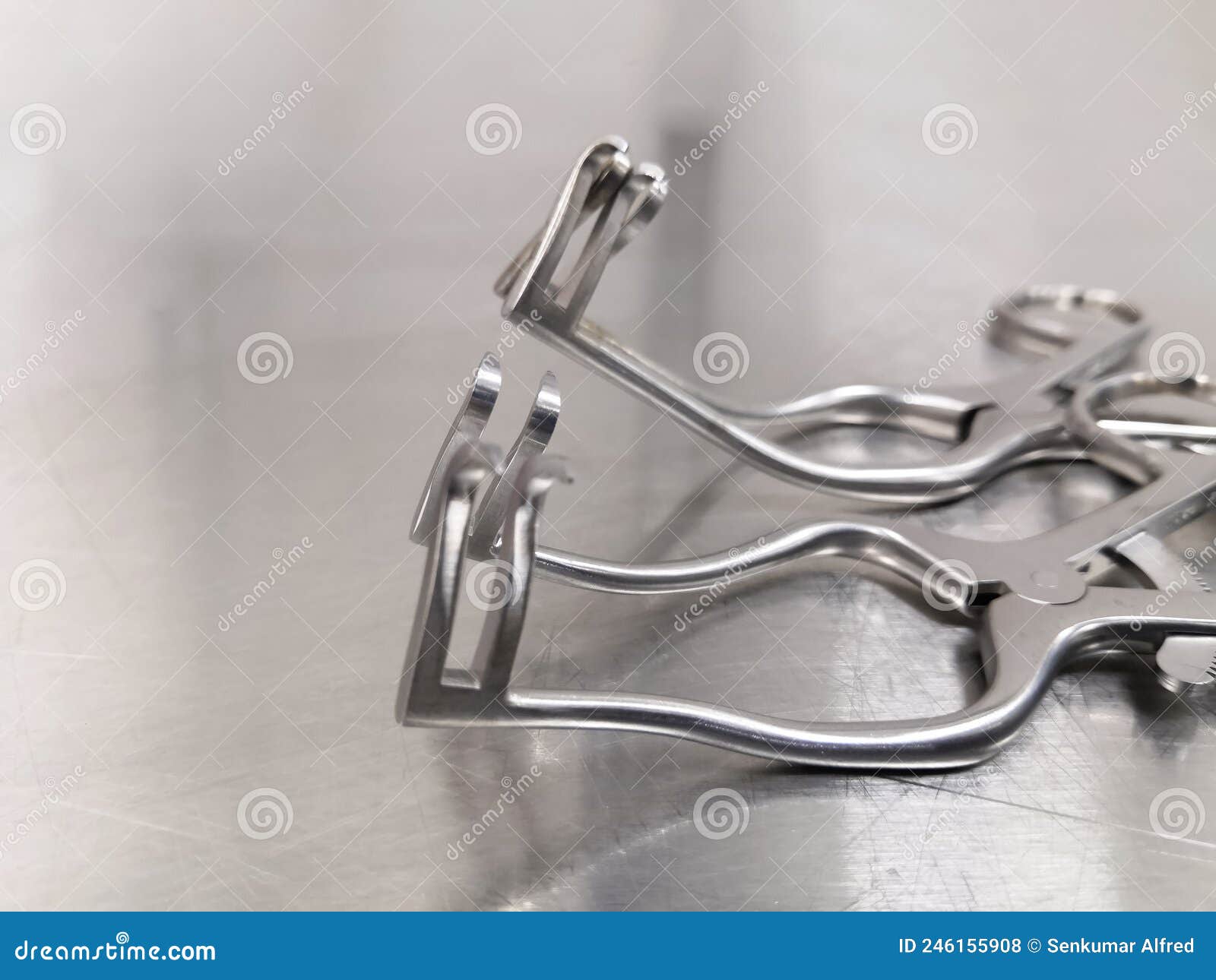 Self Retaining Retractor Tip Orthopedic Instrument Stock Photo - Image ...