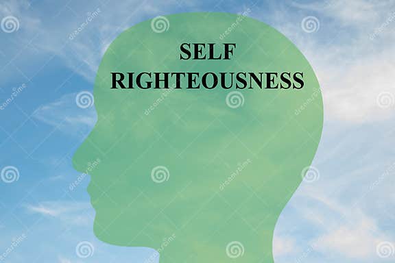 Self-Righteousness concept stock illustration. Illustration of nobility ...