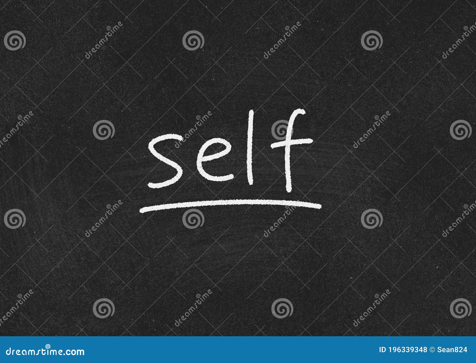 Self stock photo. Image of concept, word, abstract, self - 196339348