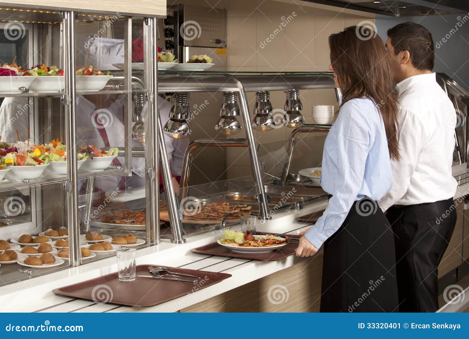 Self-service immagine stock. Immagine di pranzo, insalata - 33320401