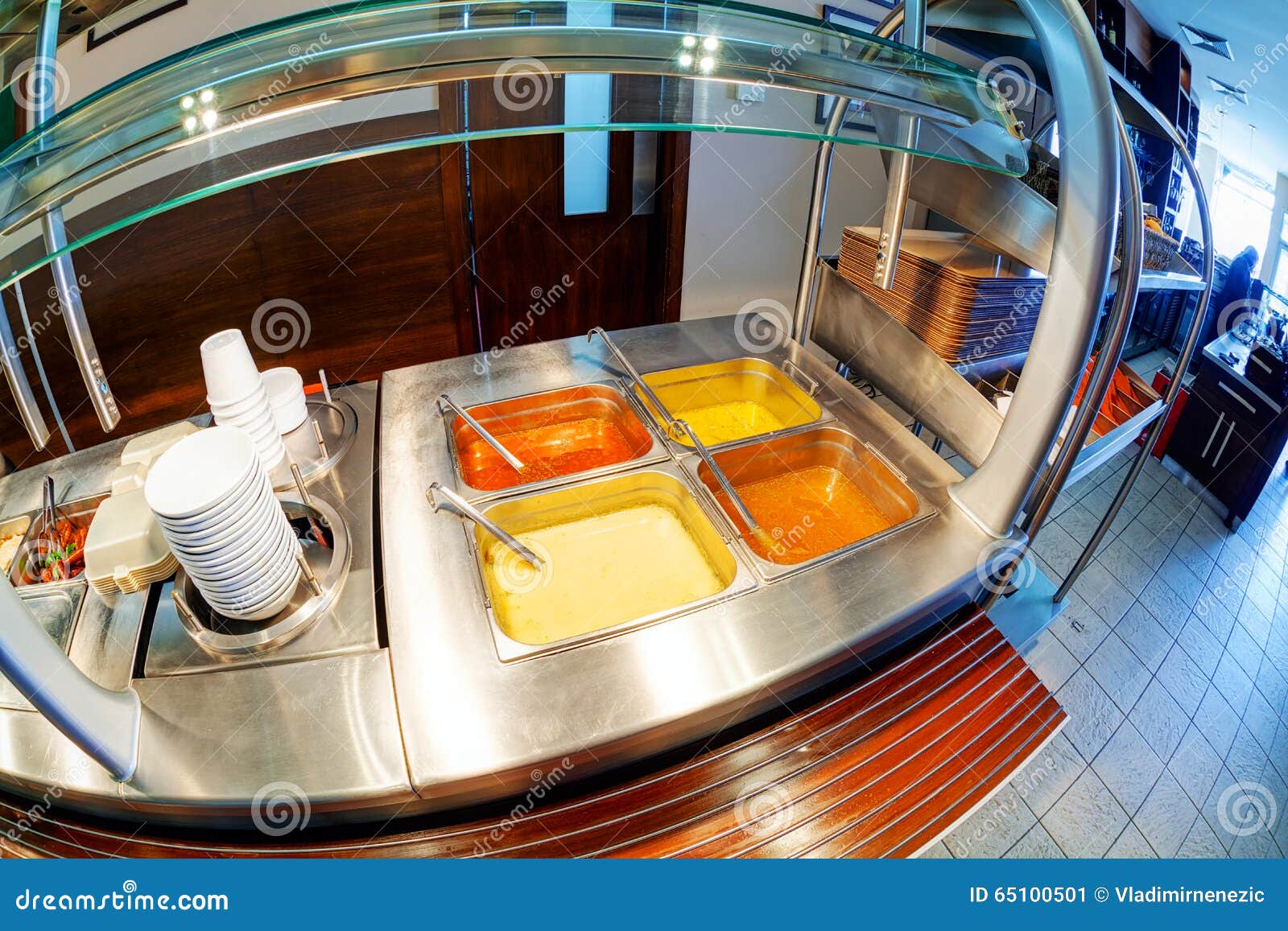 Self service restaurant stock image. Image of display - 65100501