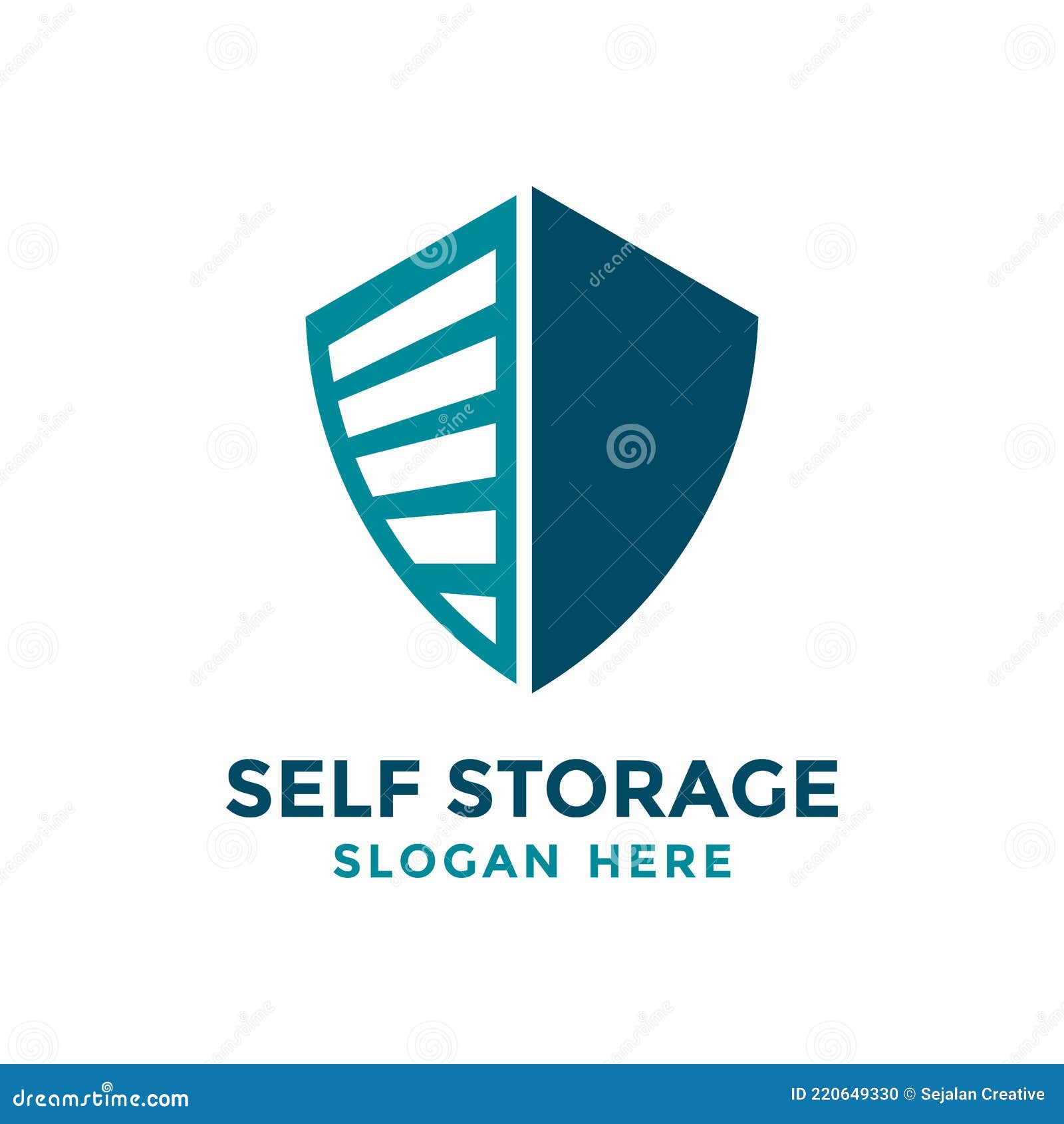 Self Storage Logo Design Template Stock Vector - Illustration of ...