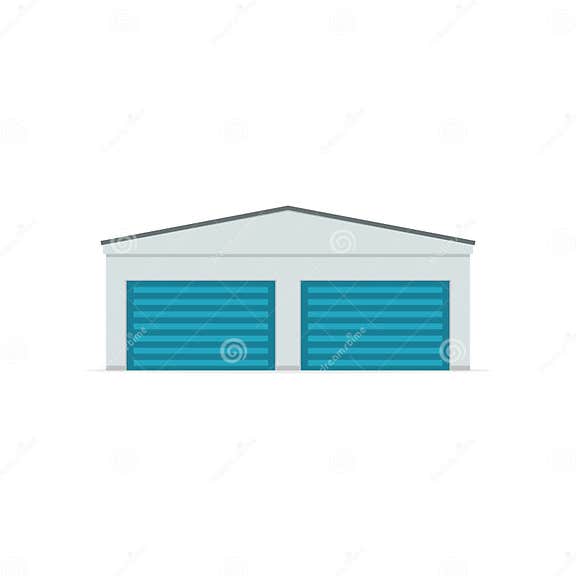 Self storage unit icon stock vector. Illustration of responsive - 115881876