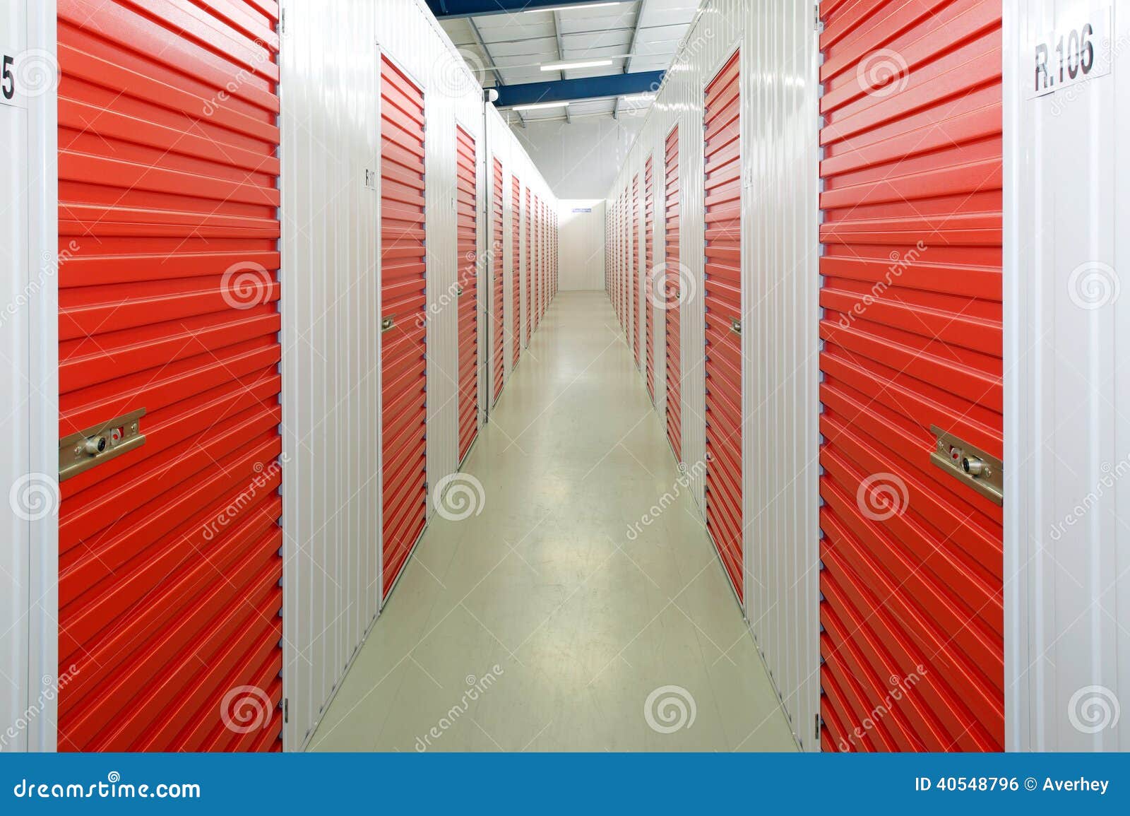 Self storage units stock photo. Image of room, hallway - 40548796