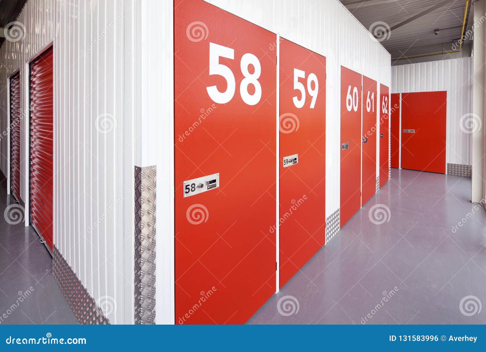 Self storage units stock photo. Image of self, color - 131583996