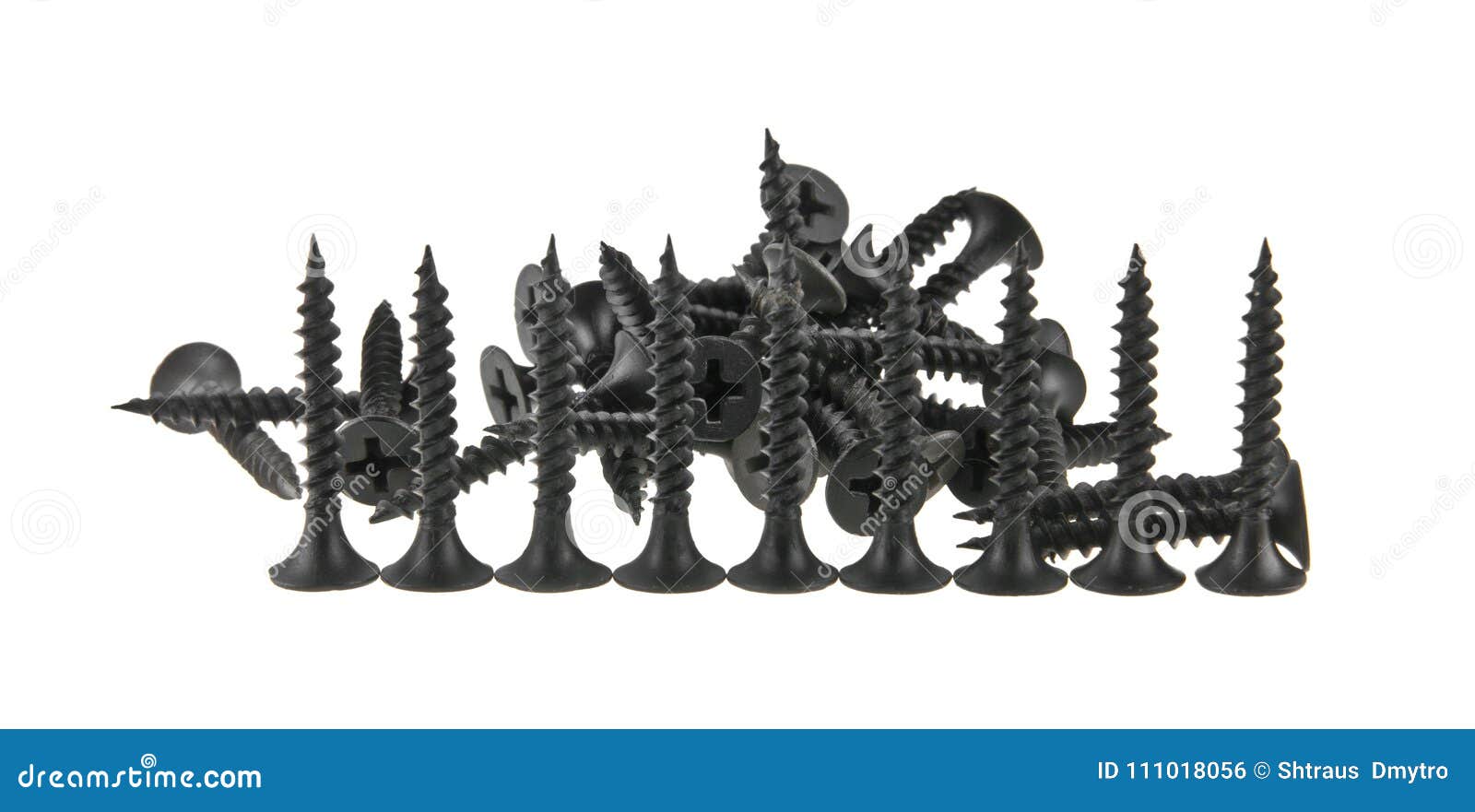 Self-tapping Isolated on White Stock Photo - Image of hobby ...