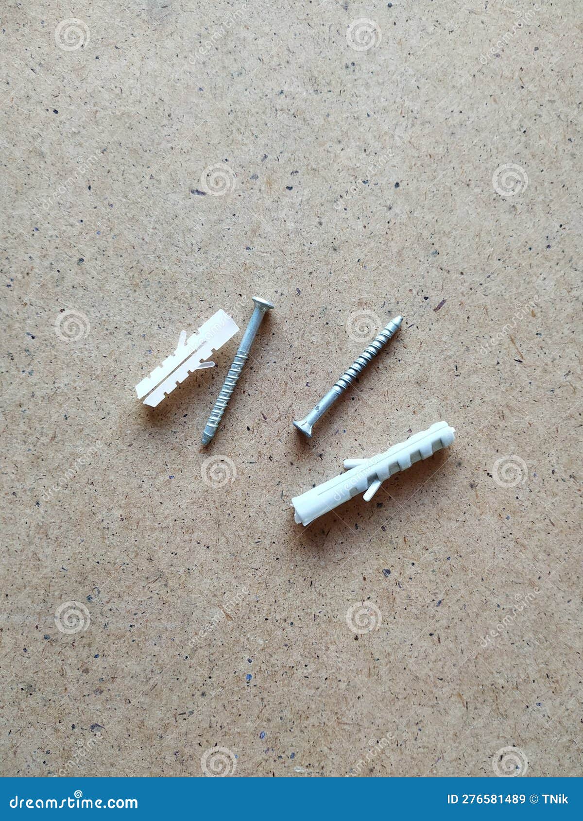 Self-tapping with Plastic Dowel. Stock Image - Image of wing, drawing ...