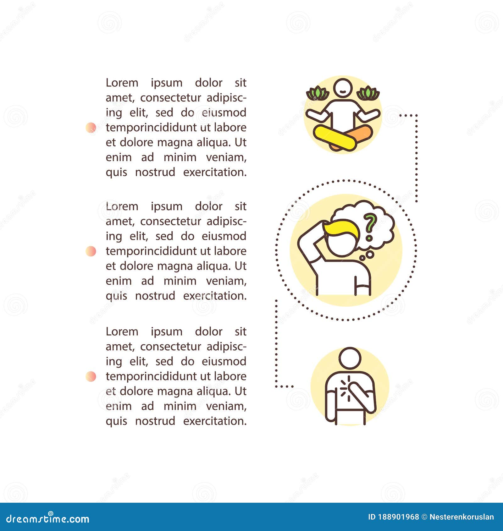 Self Understanding Concept Icon with Text Stock Vector - Illustration ...