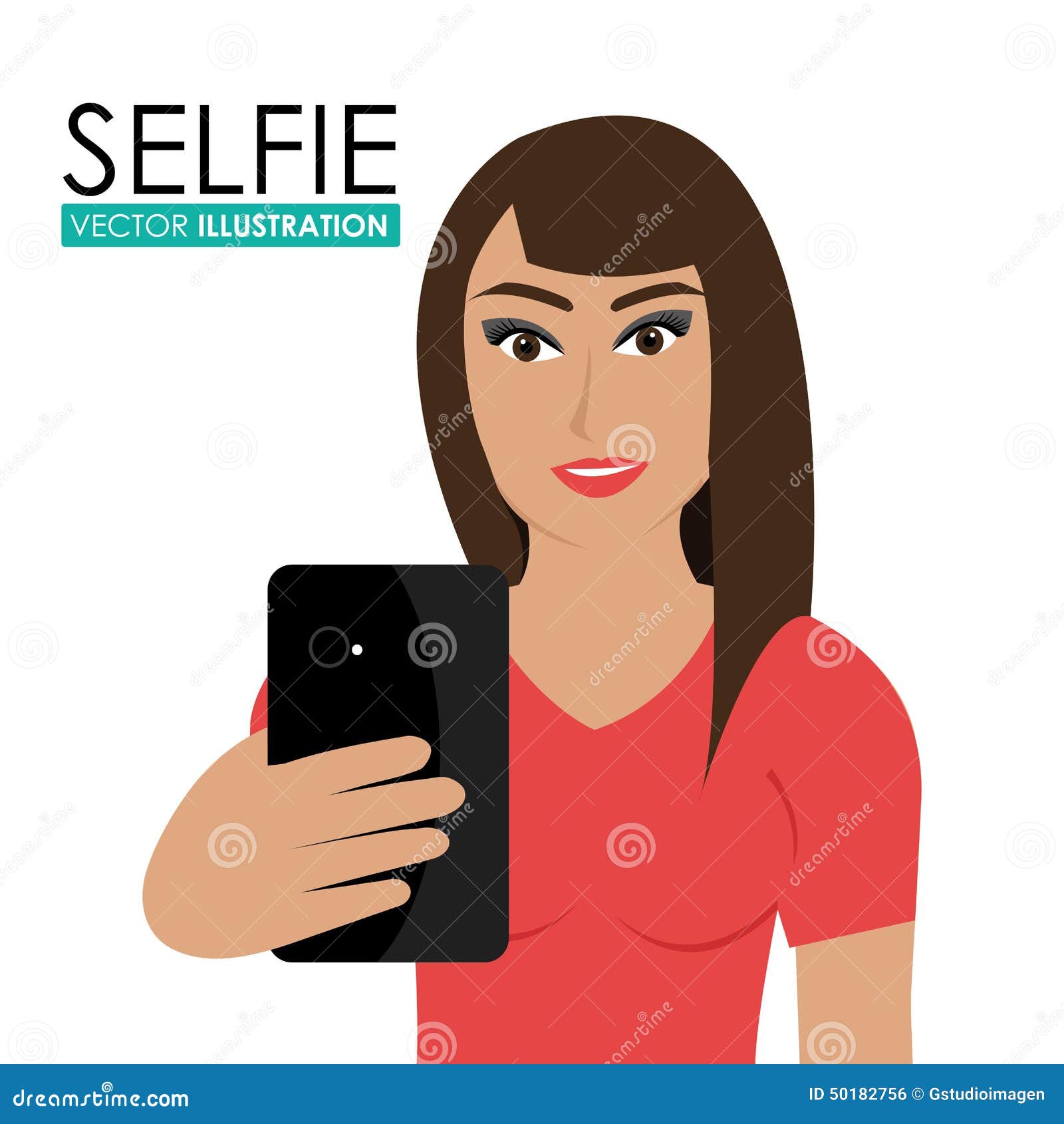 Selfie Design, Vector Illustration. Stock Vector - Illustration of ...
