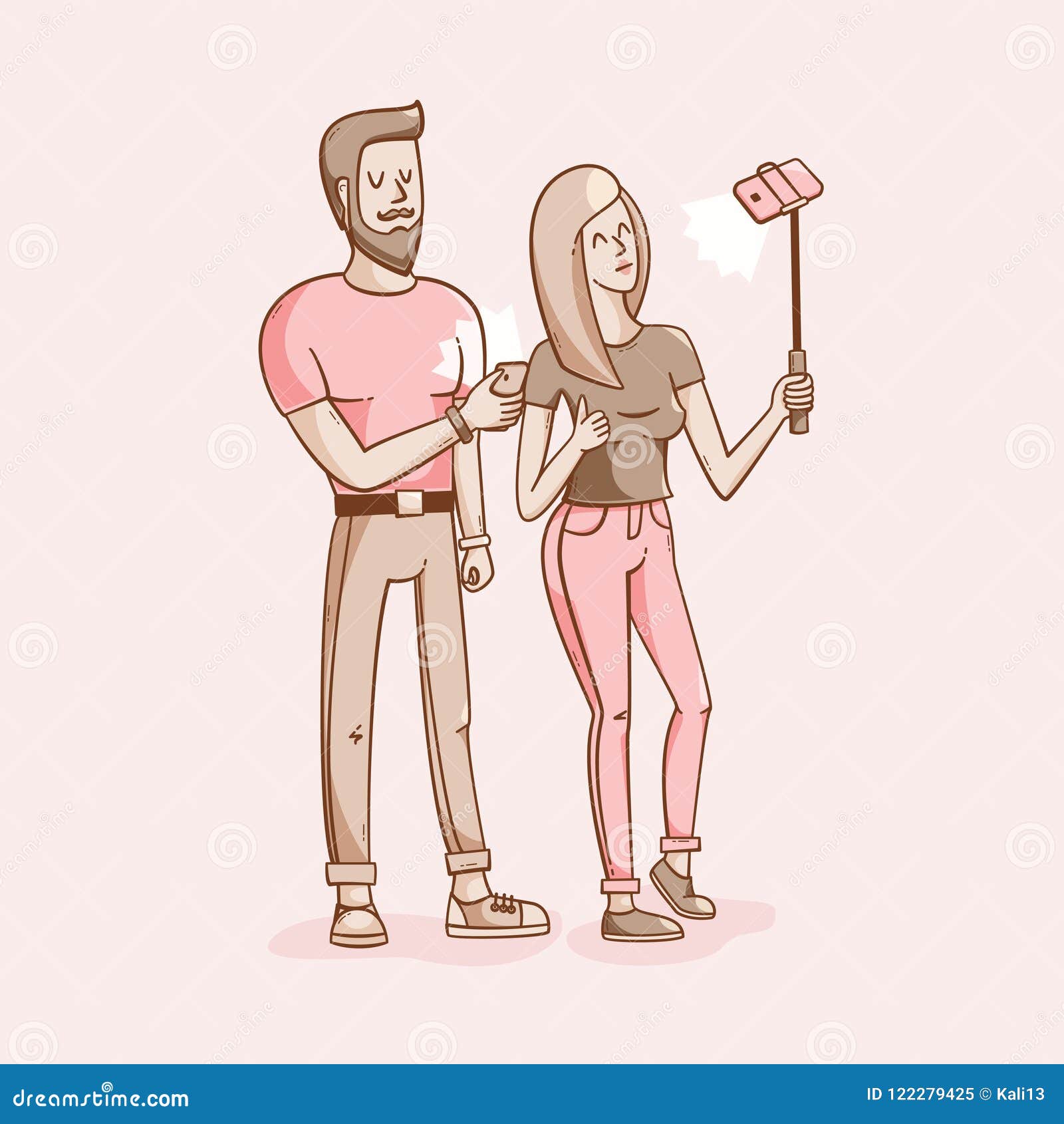 Selfie Vector Stick Figures Set. Social Media Icons And Symbols ... Selfie Vector Stick Figures Set. Social Media Icons And Symbols ...