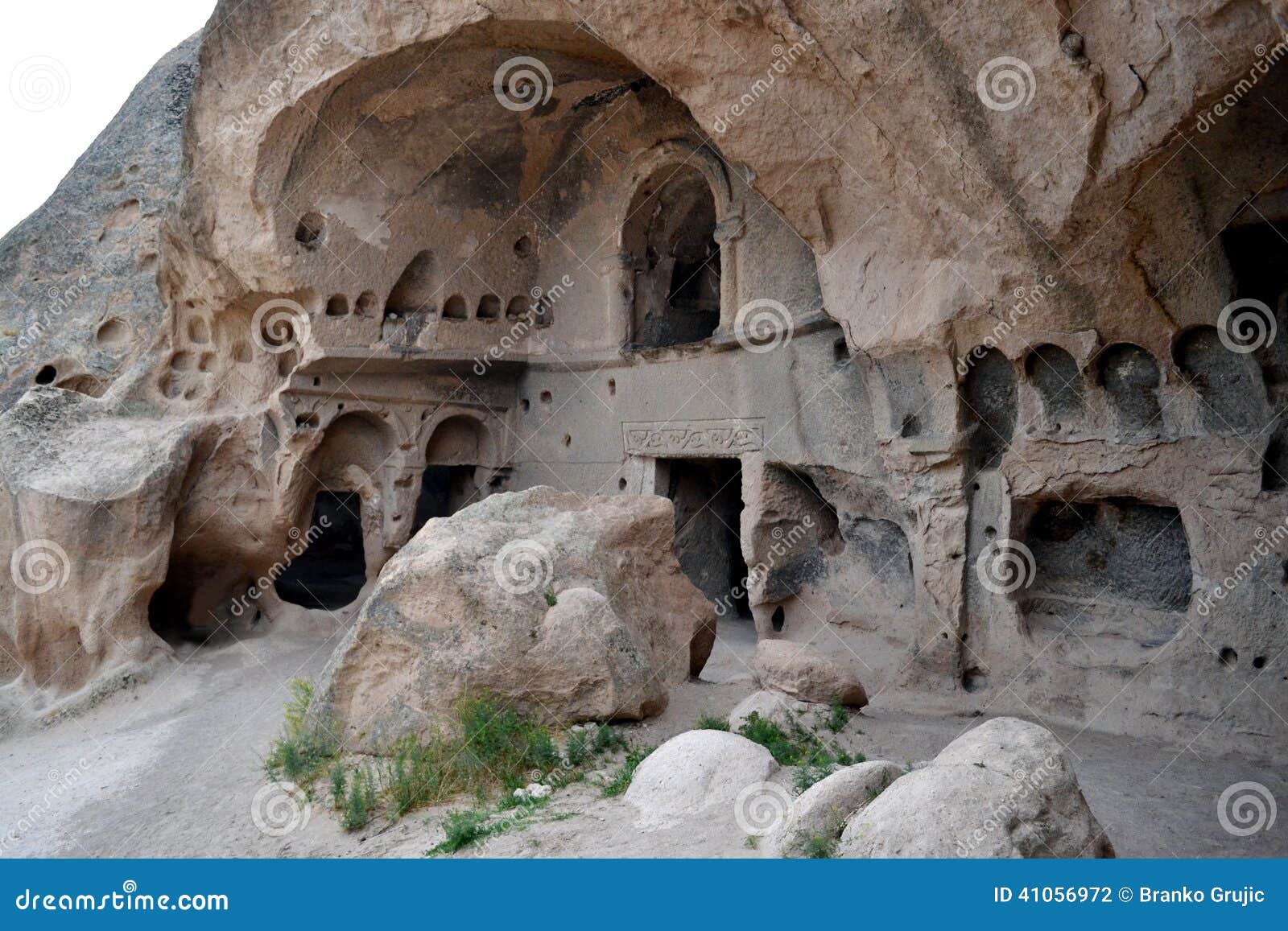 Selime Monastery Cave Complex Stock Photo - Image of history, residence ...