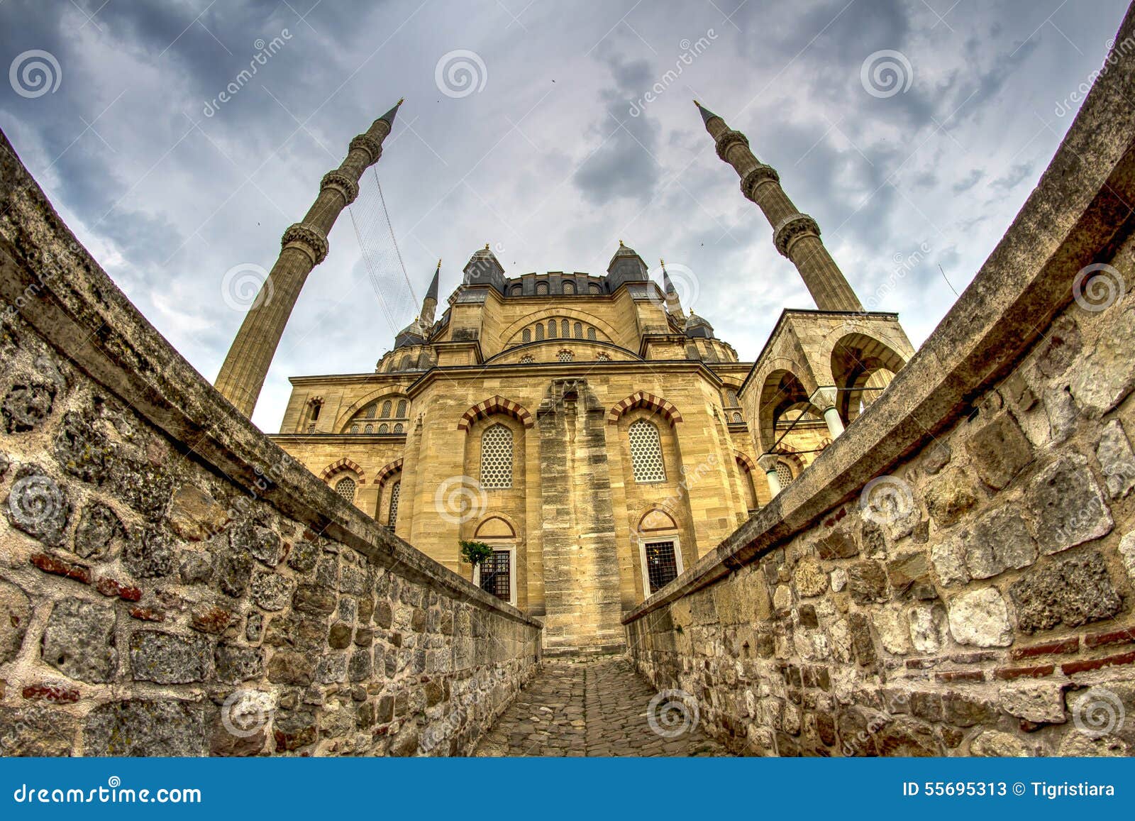 Selimiye Moschee redaktionelles stockfoto. Bild von feld - 55695313