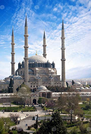 Selimiye Mosque stock photo. Image of traditional, ottoman - 14739402