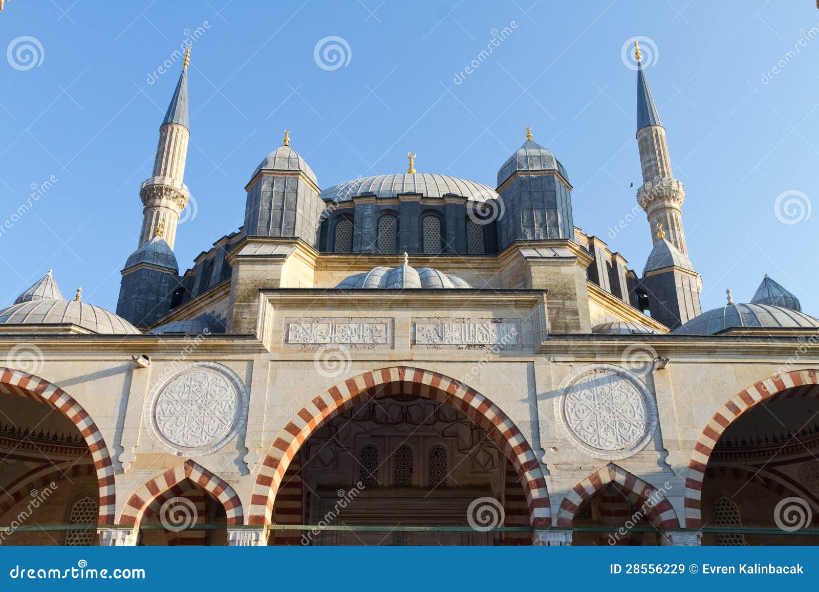 Selimiye Mosque stock image. Image of edirne, architecture - 28556229