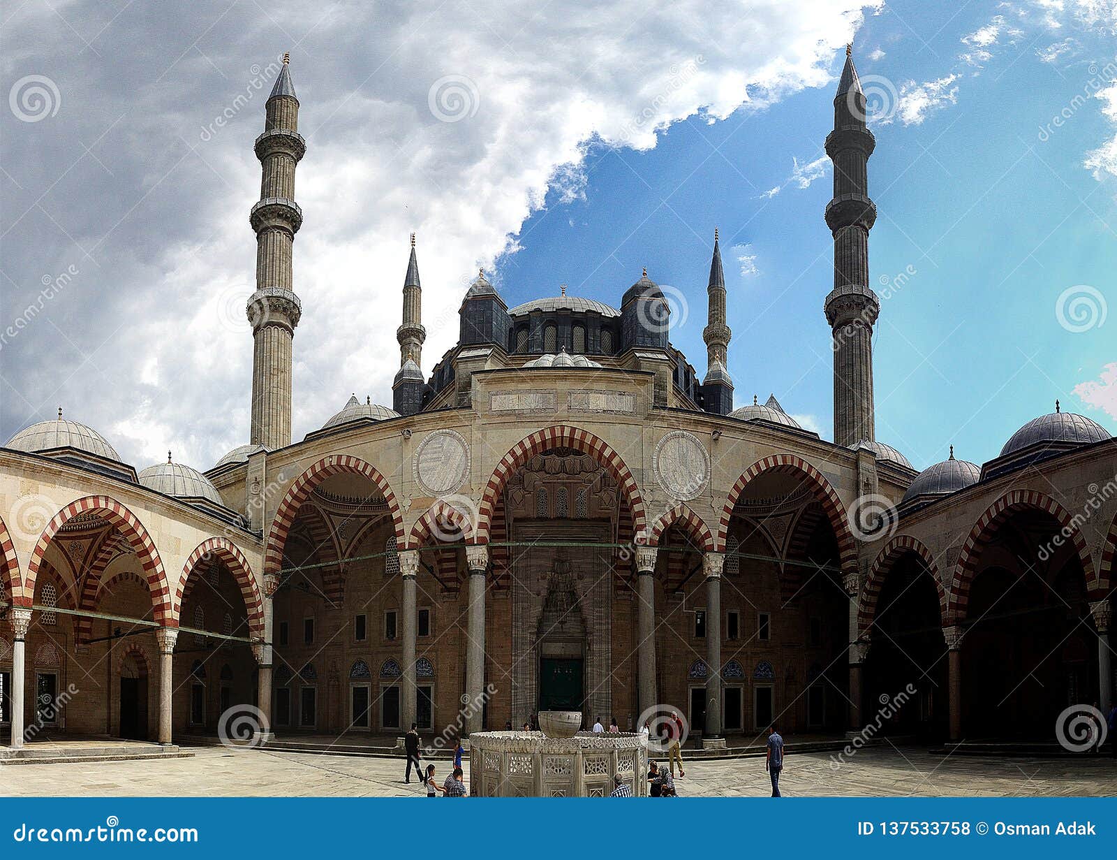 Selimiye Mosque editorial stock photo. Image of mosque - 137533758
