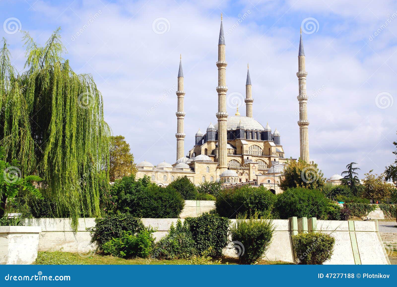 Selimiye Mosque, Edirne stock photo. Image of religion - 47277188