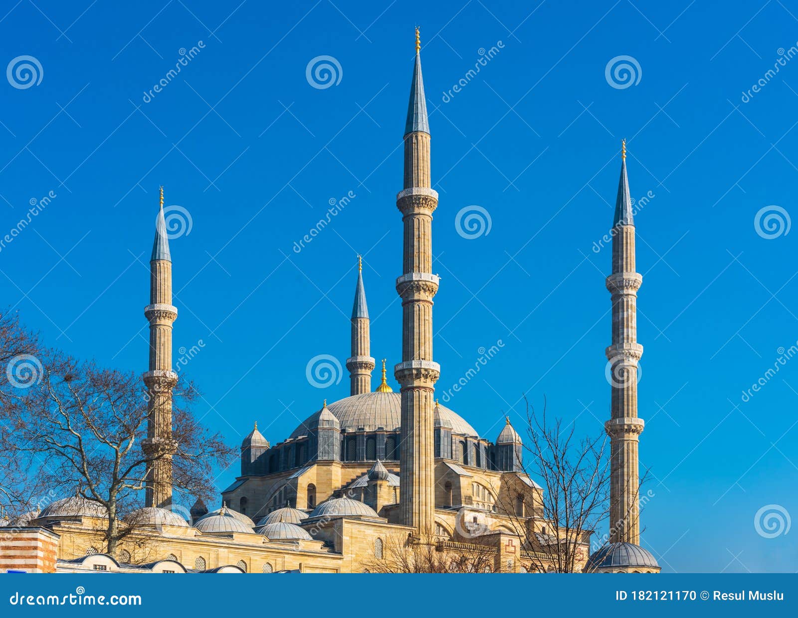 Selimiye Mosque in Edirne stock photo. Image of mosque - 182121170