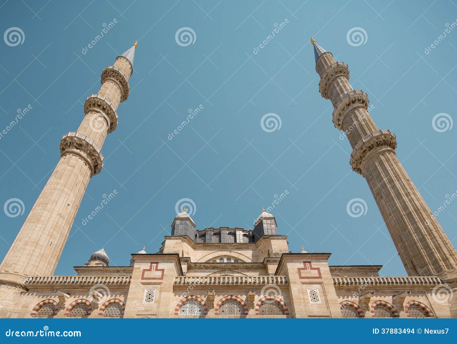 Selimiye Mosque stock photo. Image of europe, sunny, heritage - 37883494