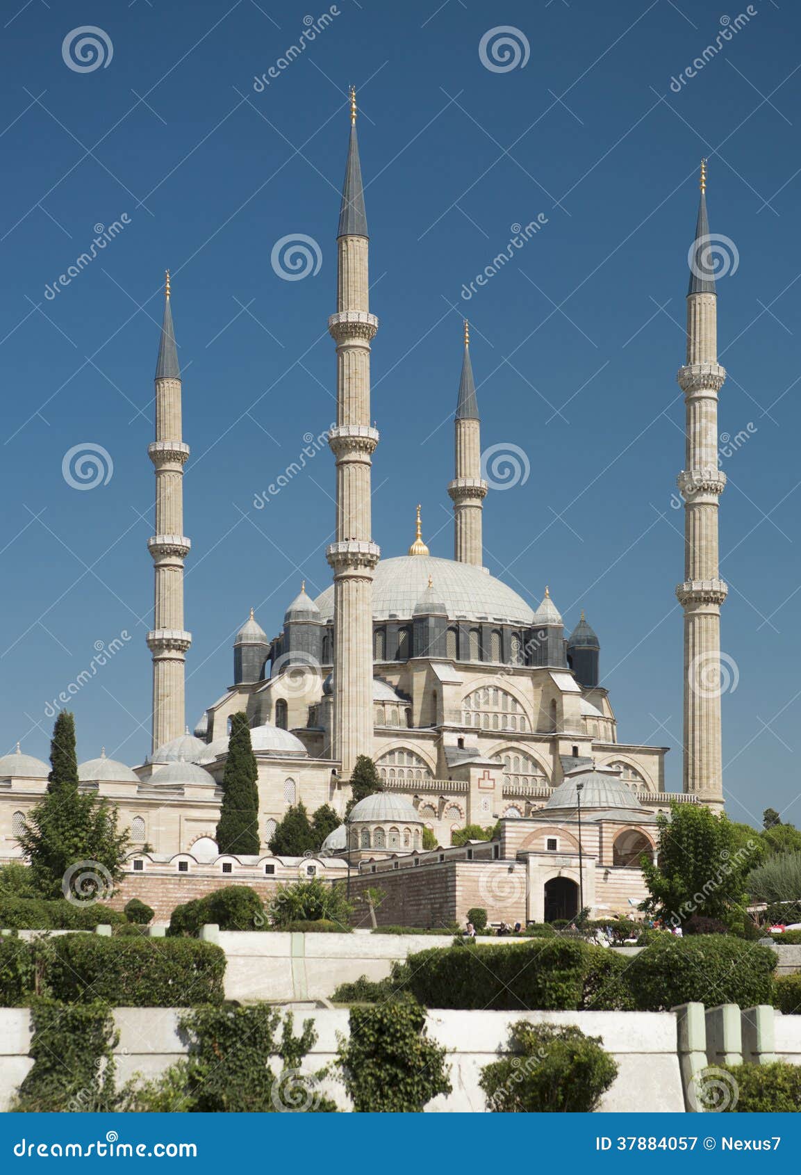 Selimiye Mosque in Edirne stock image. Image of heritage - 37884057