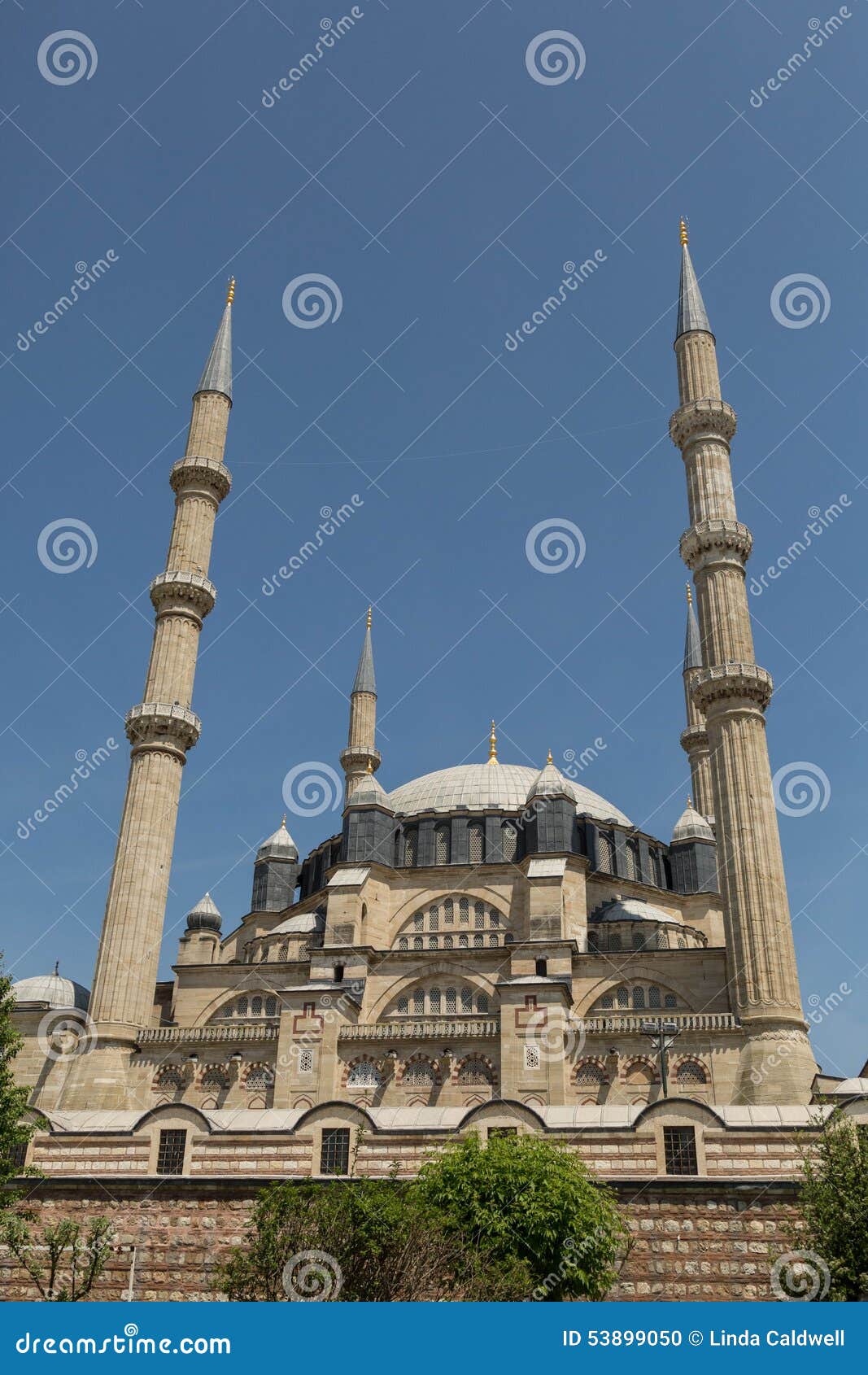 Selimiye Mosque, Edirne, Turkey Stock Photo - Image of mosque, dome ...