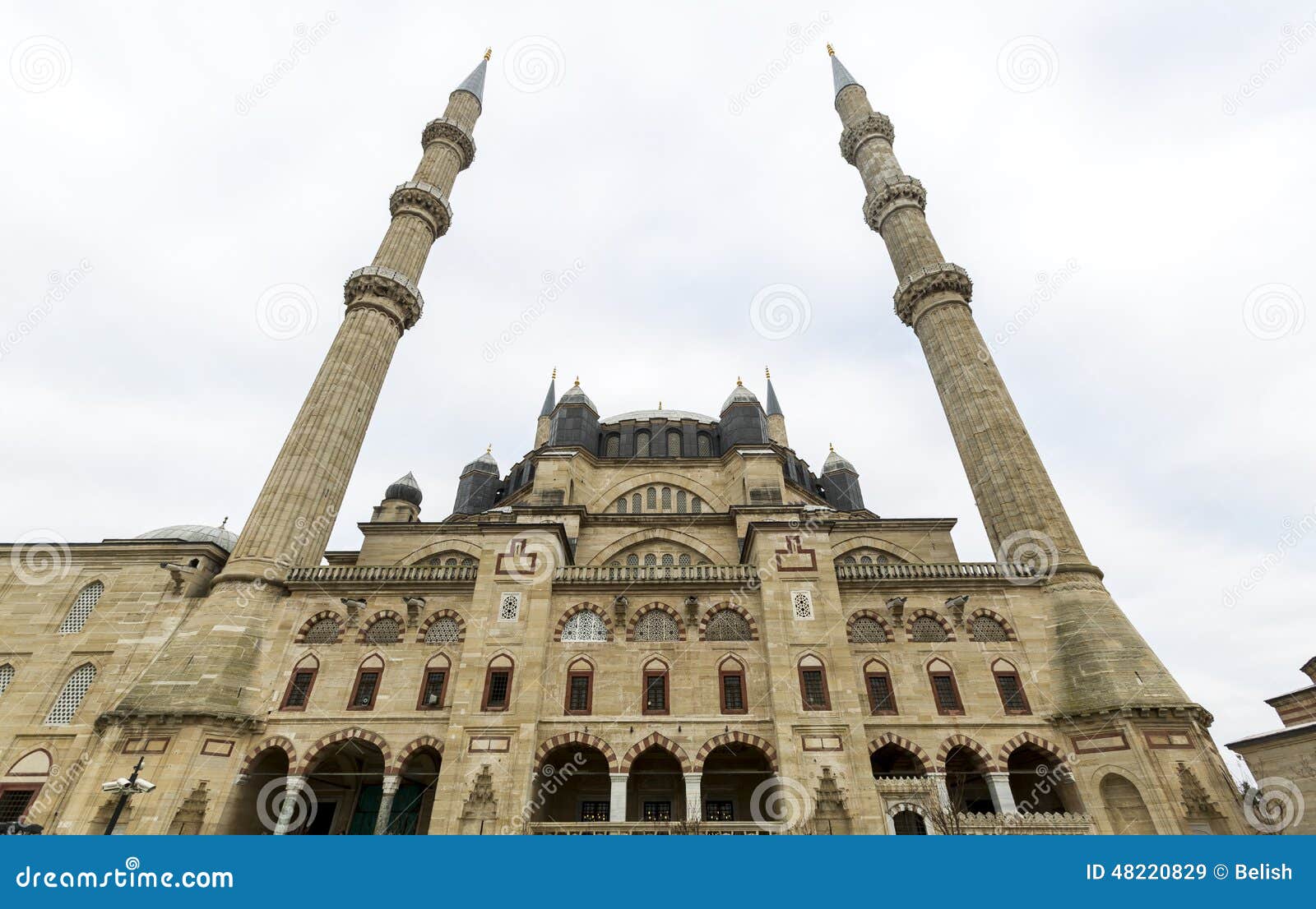Selimiye Mosque stock image. Image of ceiling, angle - 48220829