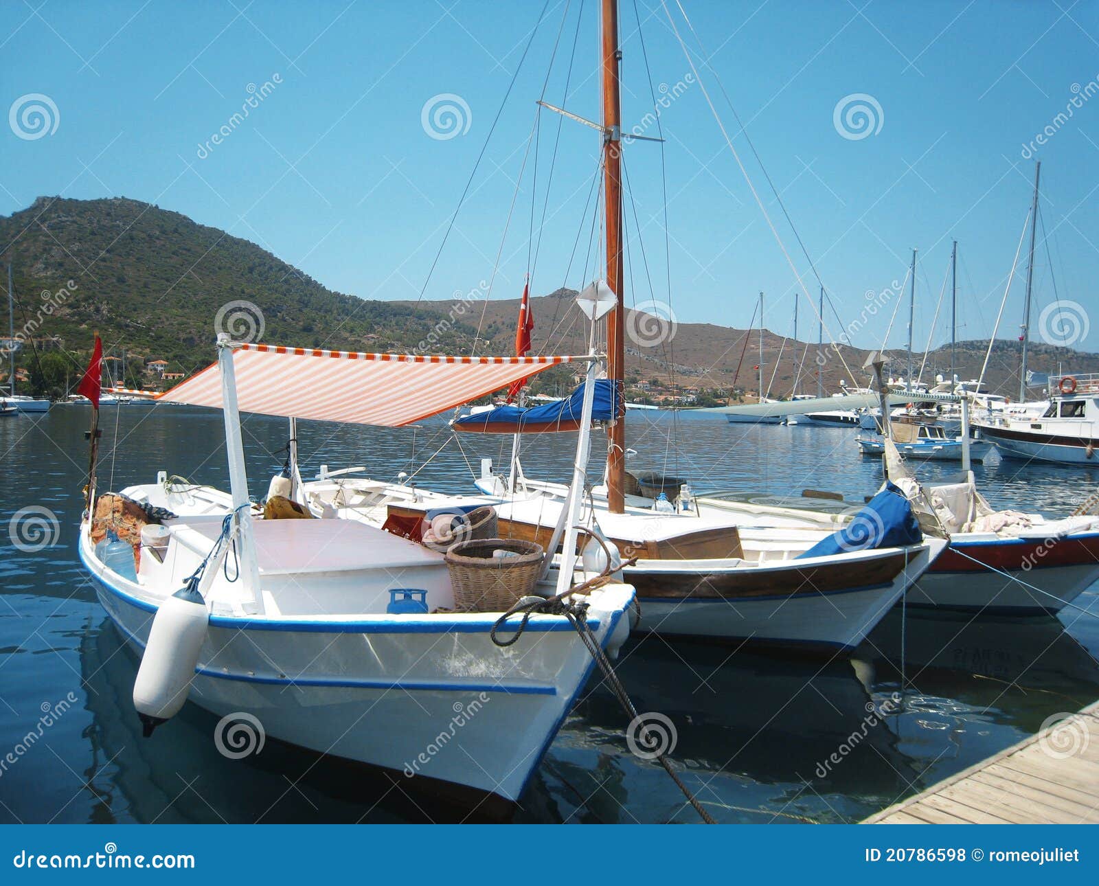 Selimiye seaside stock photo. Image of selimiye, boat - 20786598