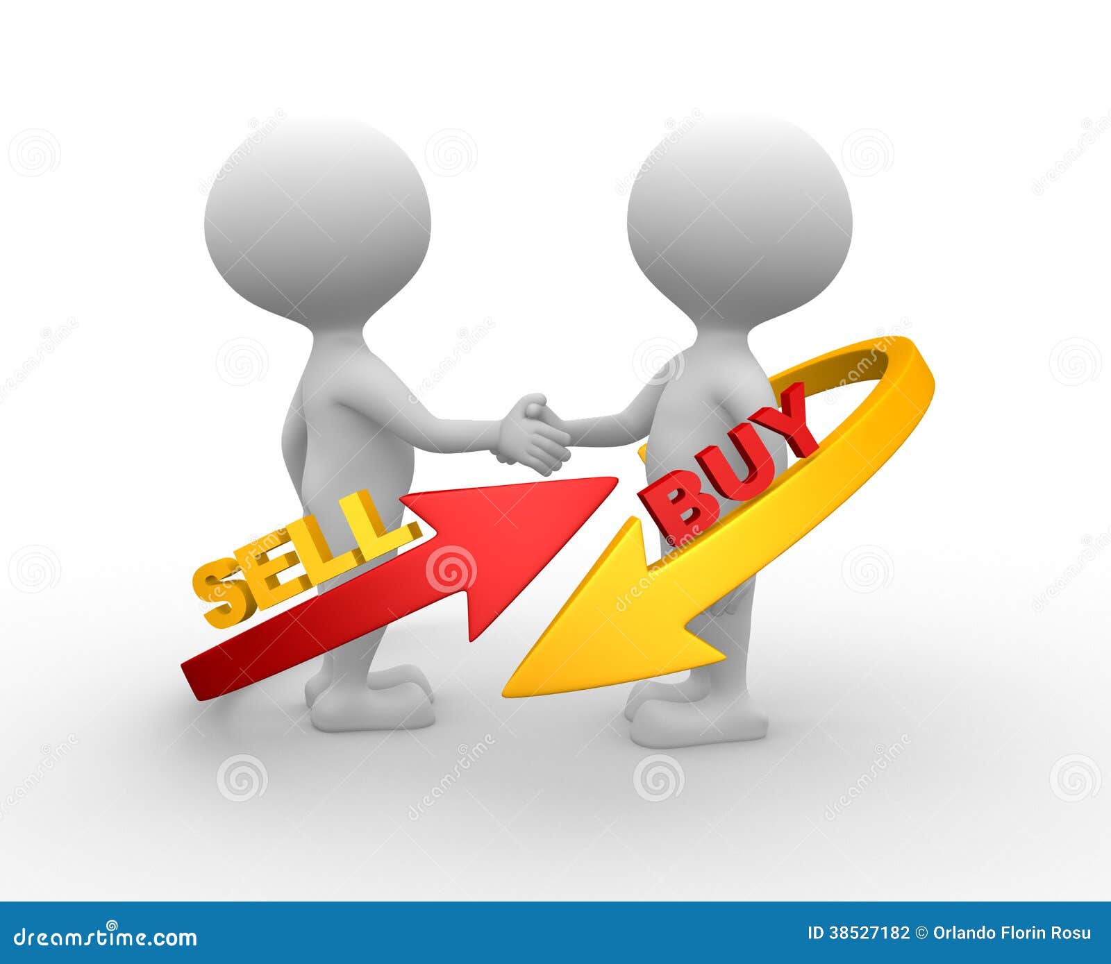 Sell or buy stock illustration. Illustration of idea - 38527182