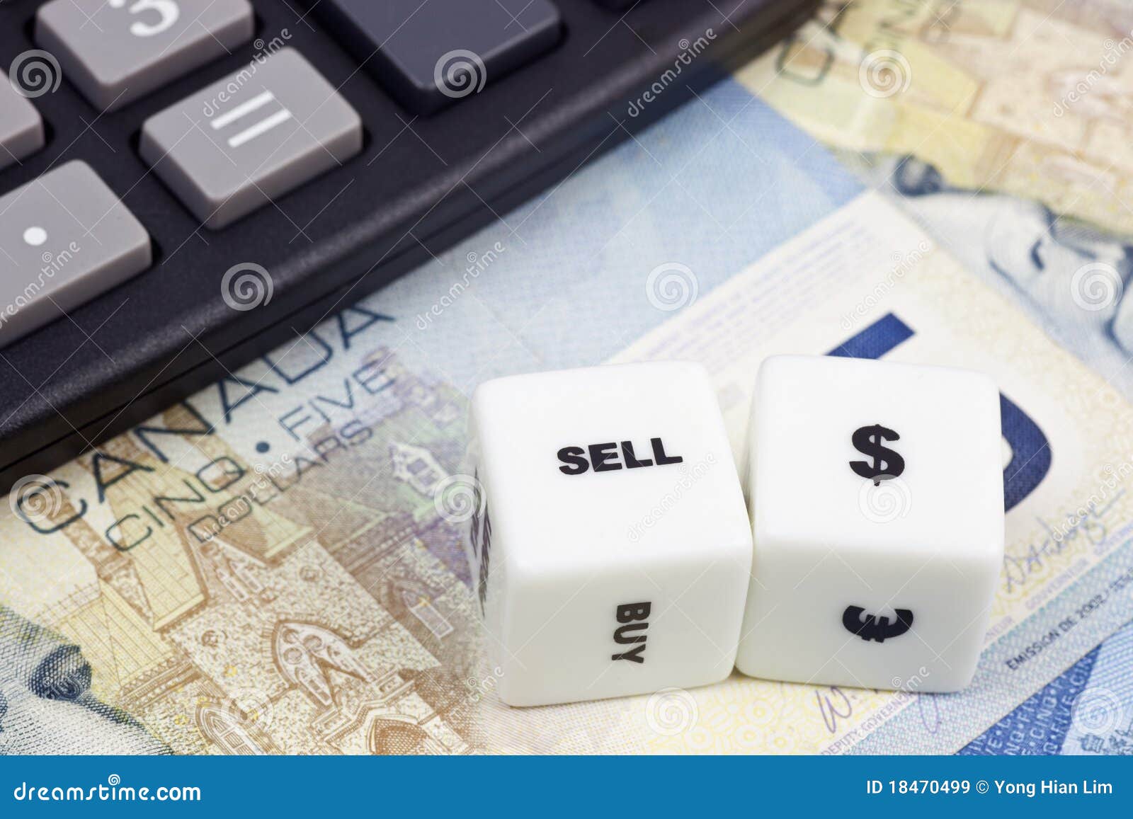 Sell Canadian dollar stock image. Image of gamble, canadian - 18470499