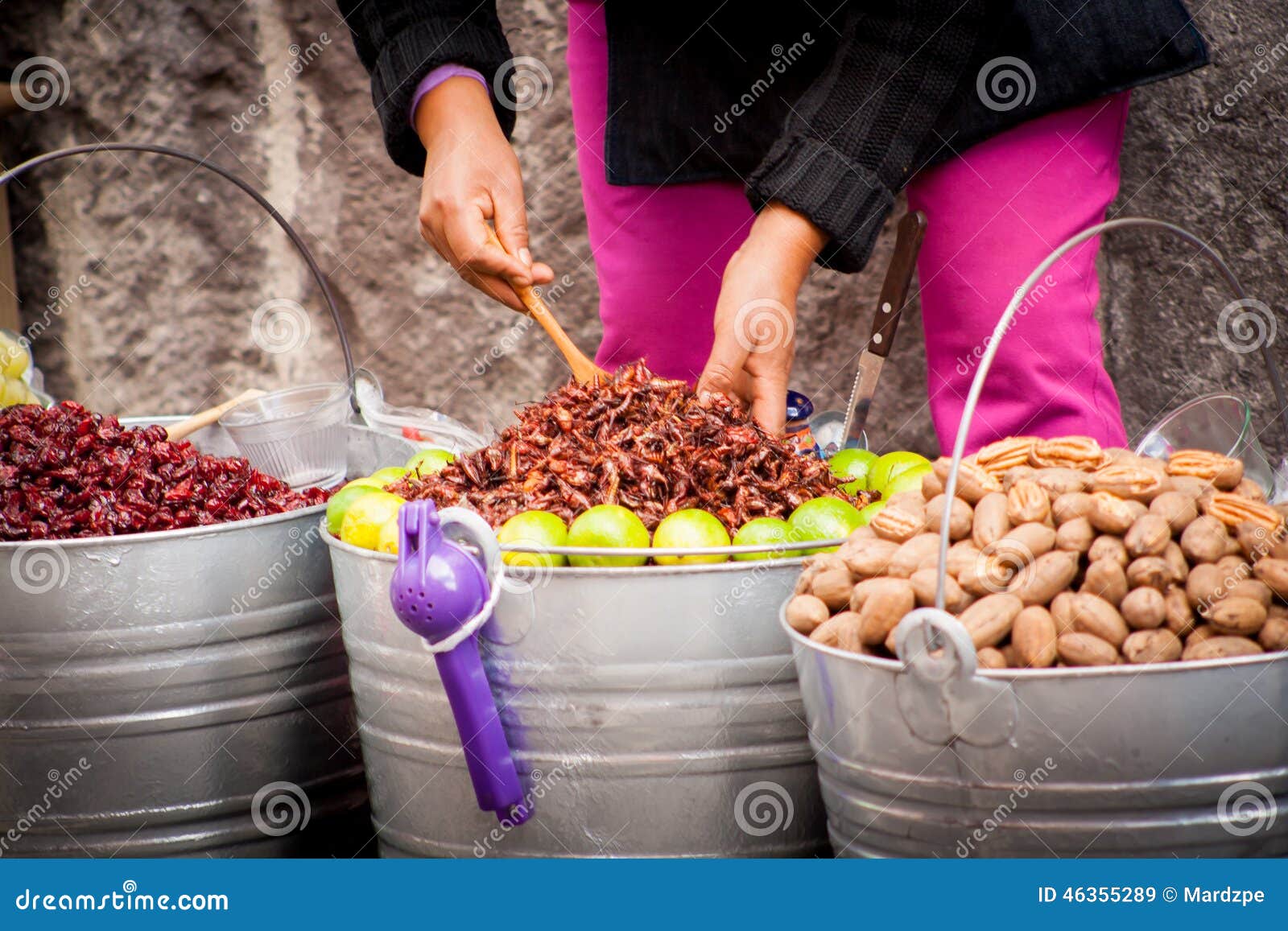 Fried Insects Stock Image | CartoonDealer.com #80179267