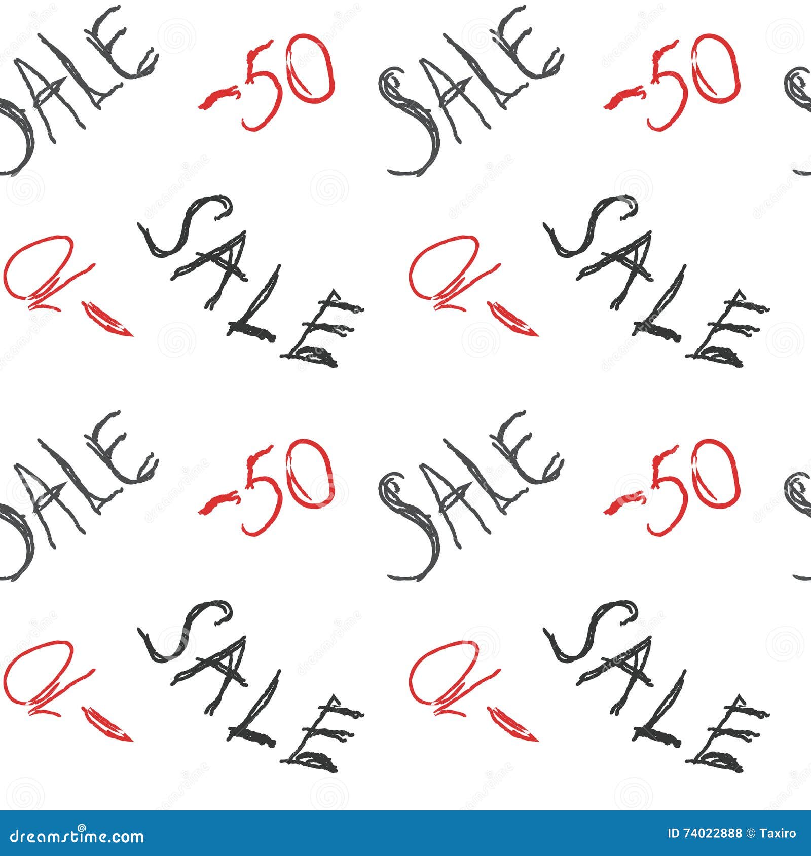 Sell pattern seamless stock vector. Illustration of concept - 74022888