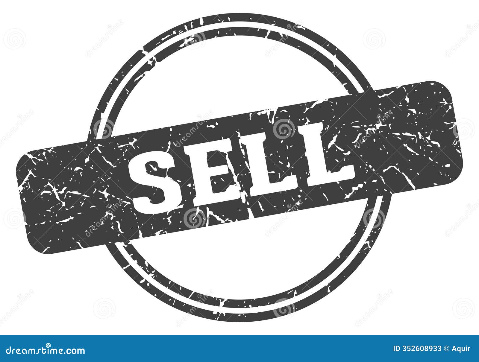 Sell stamp stock illustration. Illustration of label - 352608933