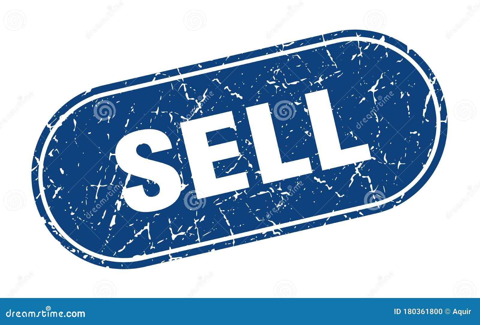 Sell Sign. Sell Grunge Stamp Stock Vector - Illustration of isolated ...