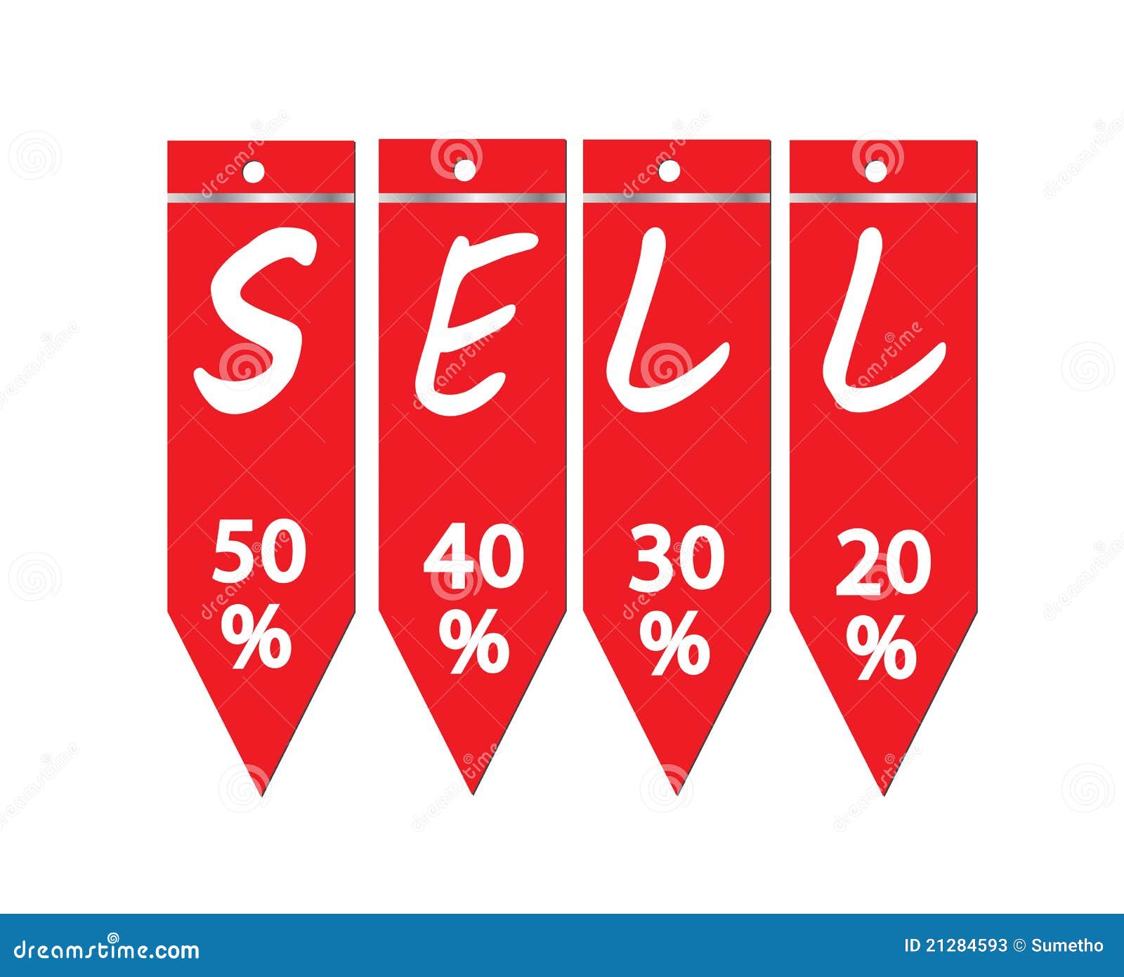 Sell Tag stock vector. Illustration of sell, shopping - 21284593