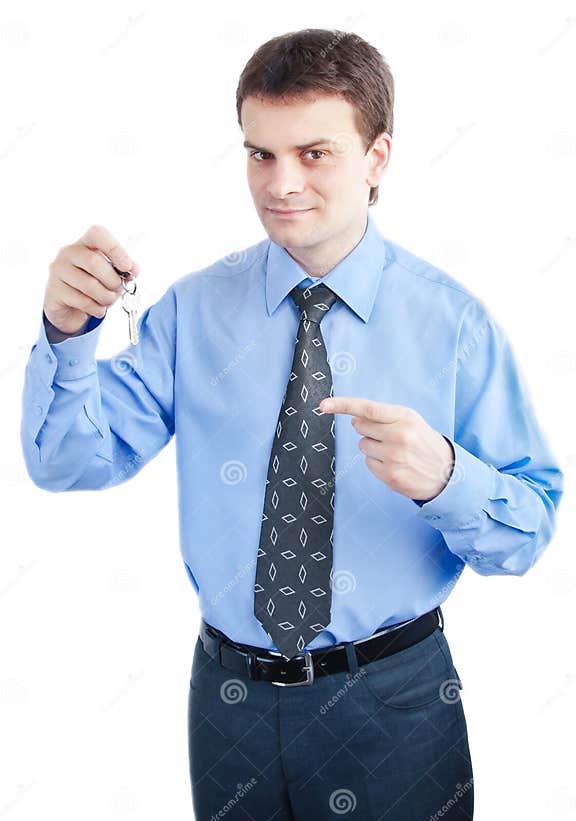 Selling agent stock photo. Image of estate, home, black - 14705256