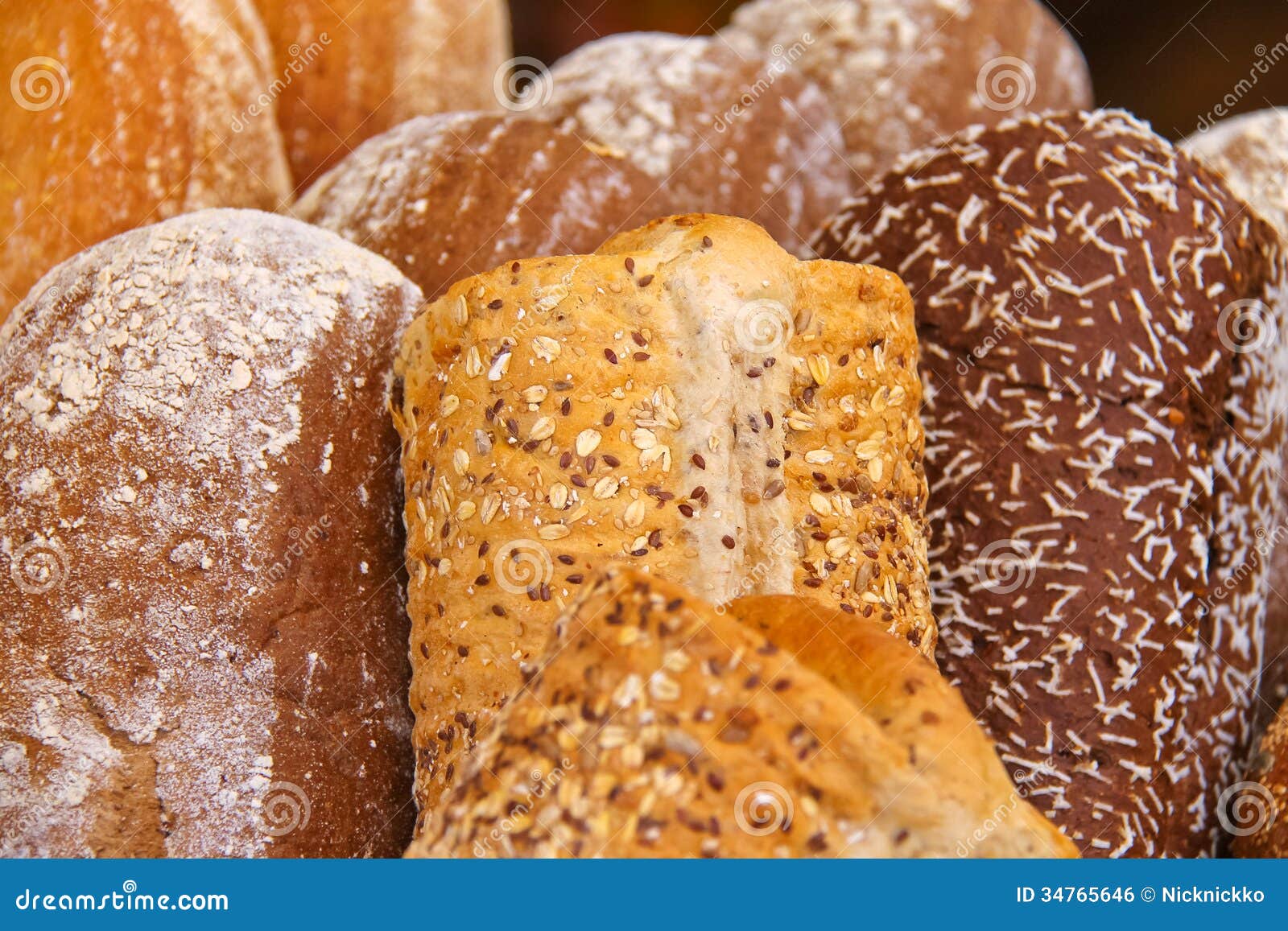 Selling Bread on the Dutch Market, Stock Photo - Image of dutch ...