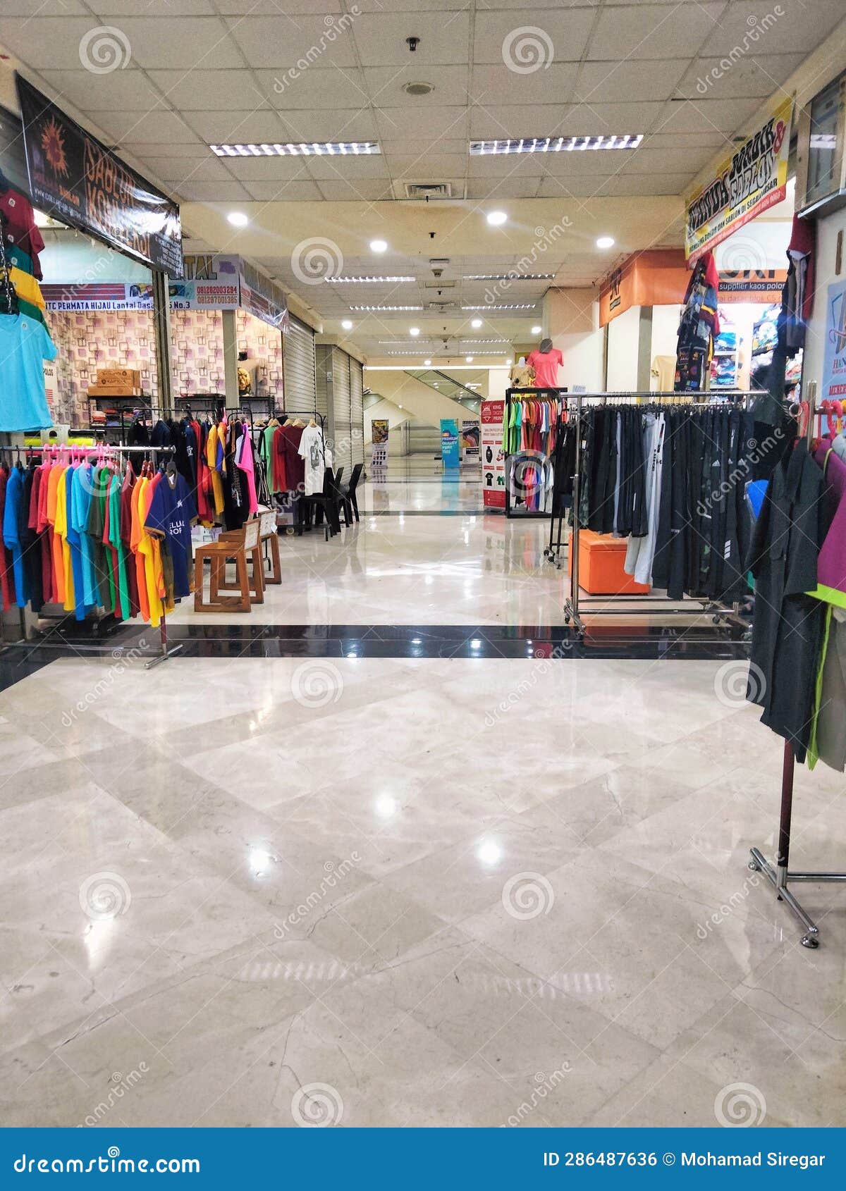 Selling clotes Mall stock photo. Image of selling, clotes - 286487636
