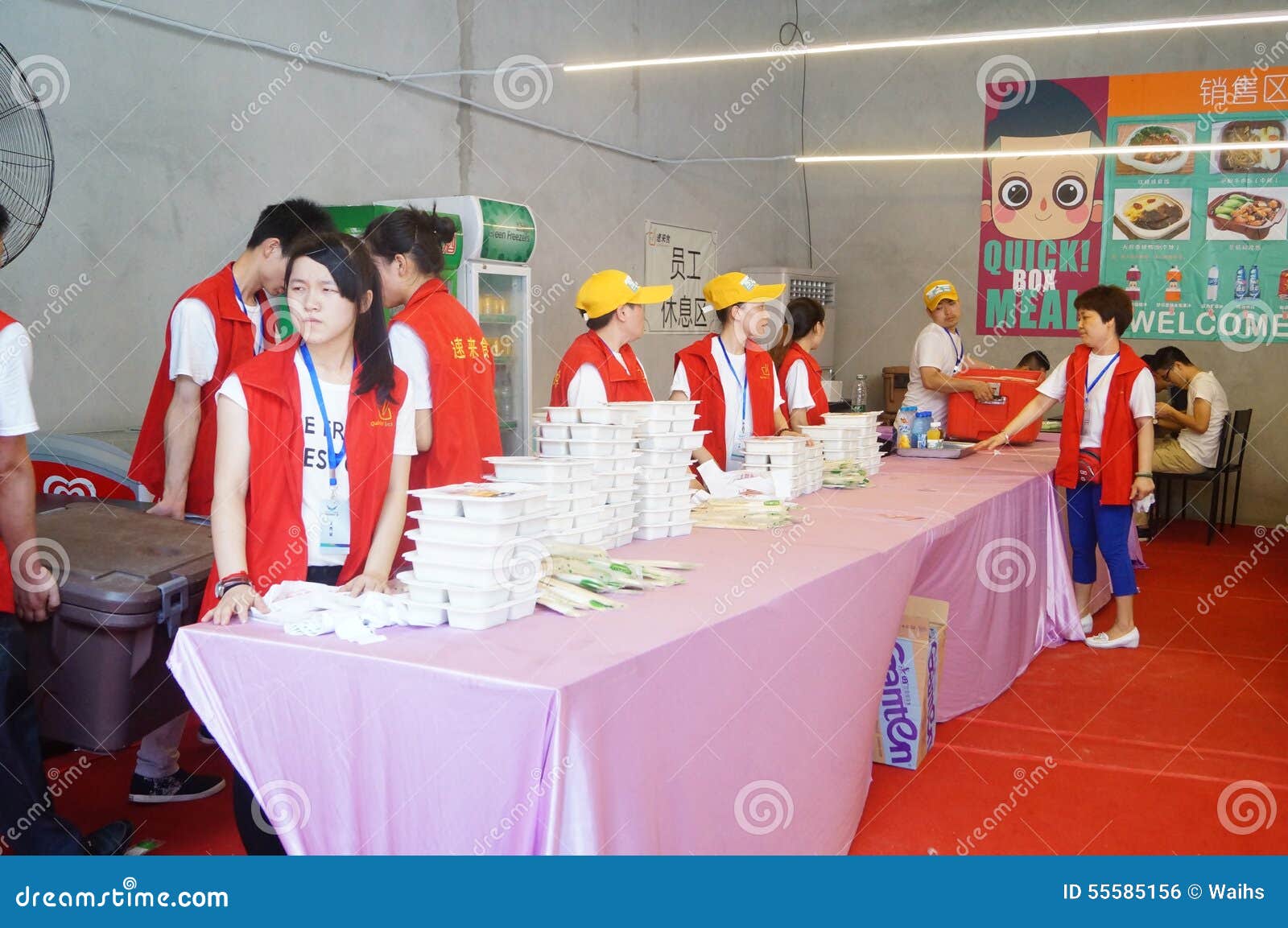 Selling Fast Food at the Event Site Editorial Photo - Image of ...