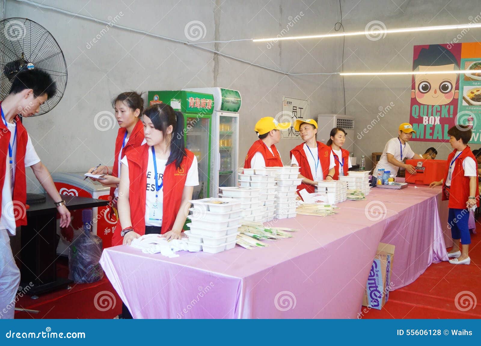 Selling Fast Food at the Event Site Editorial Stock Photo - Image of ...
