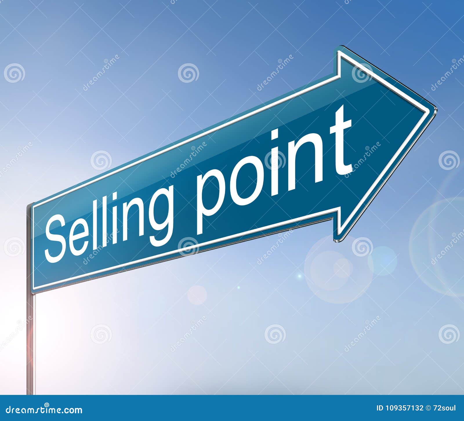 Selling point concept. stock illustration. Illustration of concept ...