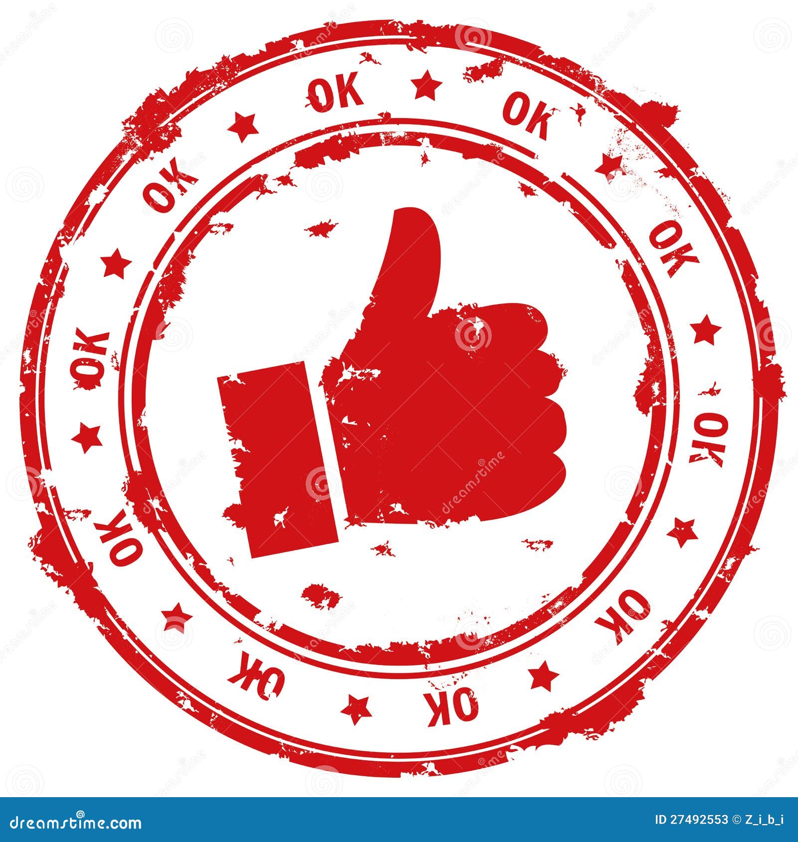 Sello aceptable ilustración del vector. Ilustración de bueno - 27492553