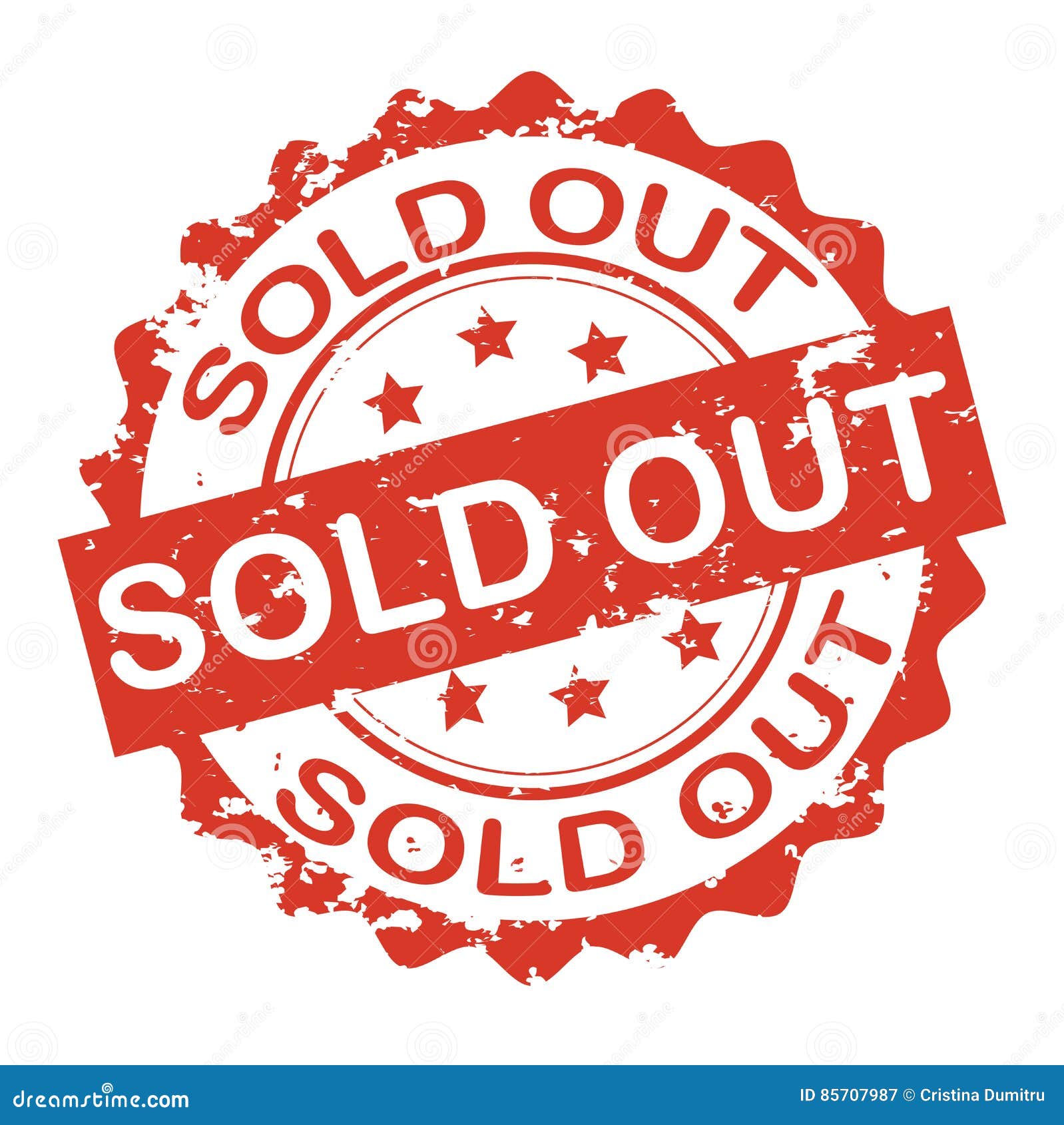 Sello agotado del vector ilustración del vector. Ilustración de ...