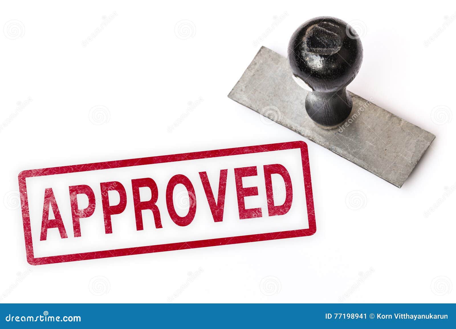 Sello Aprobado De La Palabra Fotos De Stock - Download 203 Fotos Libres ...