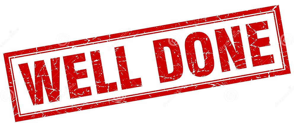 Sello bien hecho ilustración del vector. Ilustración de modelo - 125012701