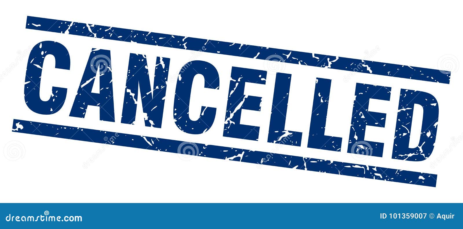 Sello Cancelado Grunge Cuadrado Ilustración del Vector - Ilustración de ...