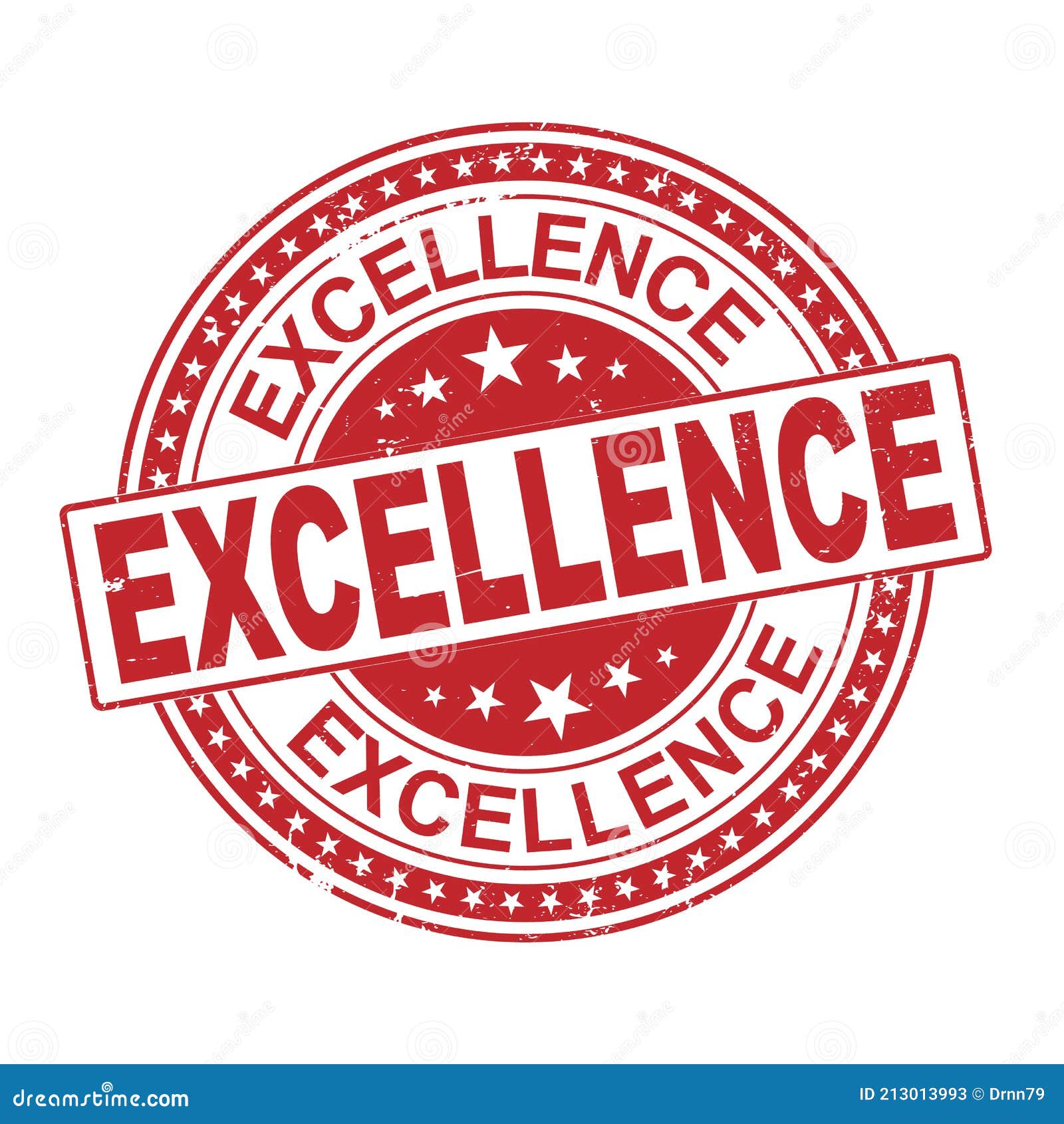 Sello Con La Palabra, Excelente En El Ejemplo Del Vector Ilustración ...